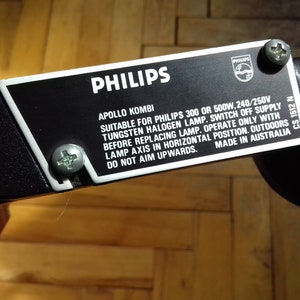 Vintage Outdoor Floodlighting-philips Apollo Kombi A 300/A - Etsy