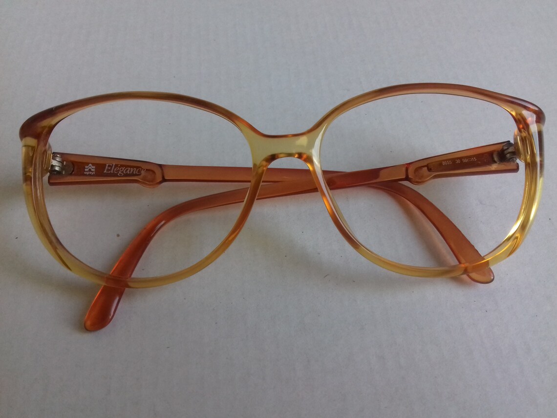 Vintage Optyl Elegance/ Woman Cat Eye Frames Vintage Rare | Etsy