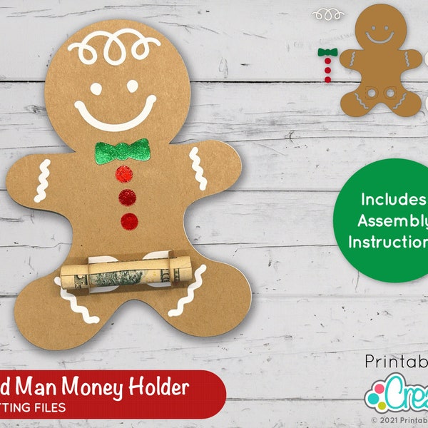 Gingerbread Money Holder - Etsy