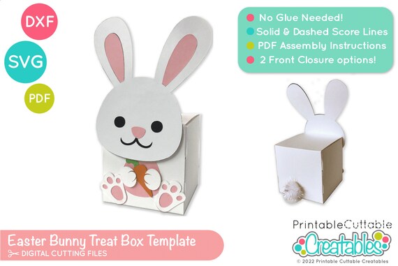 Easter Treat Box Template
