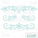 Snowflake Flourishes SVG Cut File & Clipart B006 Includes Limited ...