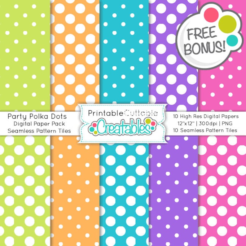 Happy Birthday Seamless Patterns & Digital Paper Pack - Birthday ...