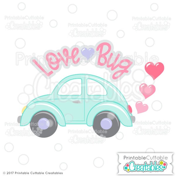 Vw Bug Clipart - Etsy