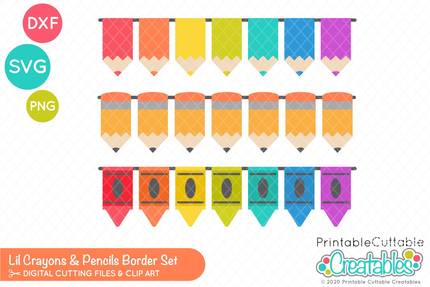 Pencil Border Clipart