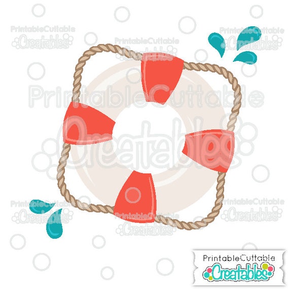 Lifesaver Ring SVG Cut File & Clipart E291 Includes Limited - Etsy