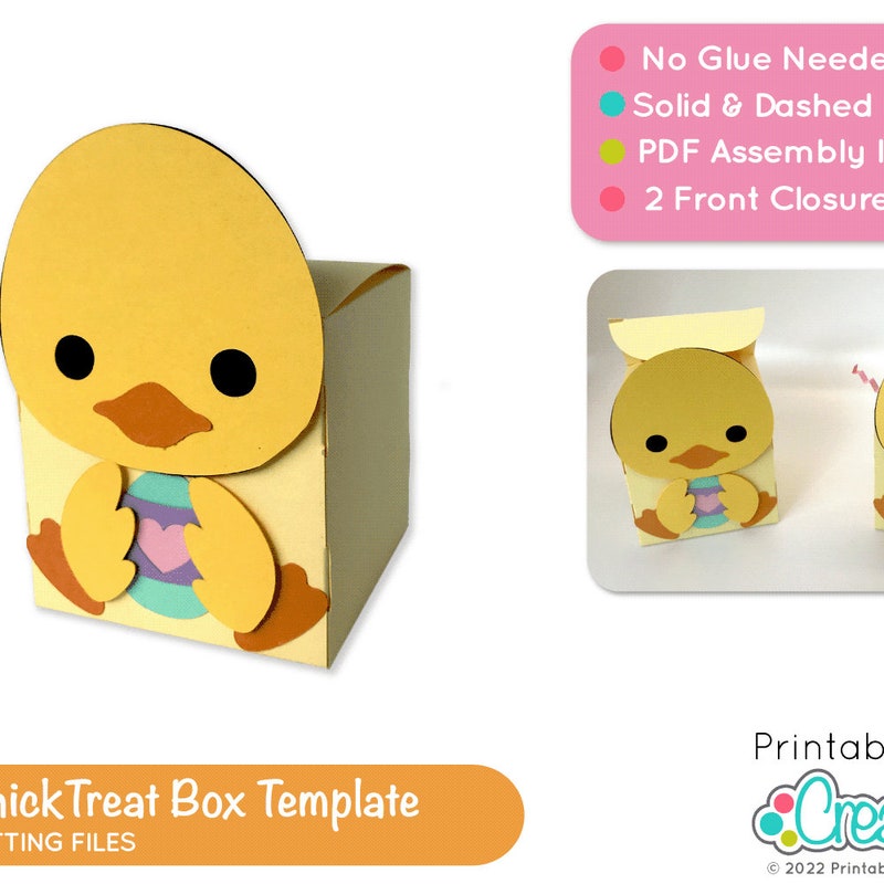 Treat Box Svg - Etsy