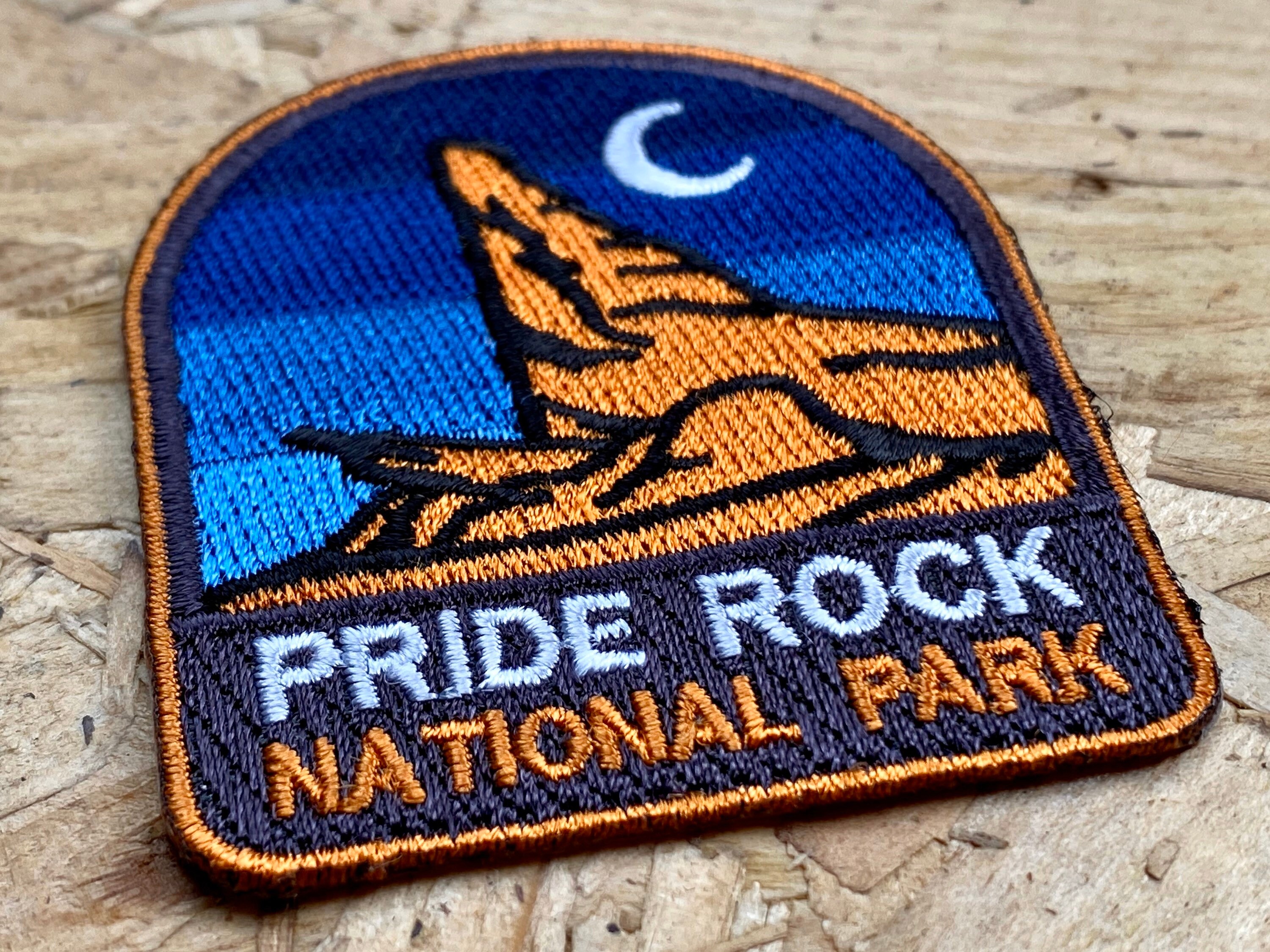 Pride Rock Embroidered Patch Embroidered Patch Disney - Etsy