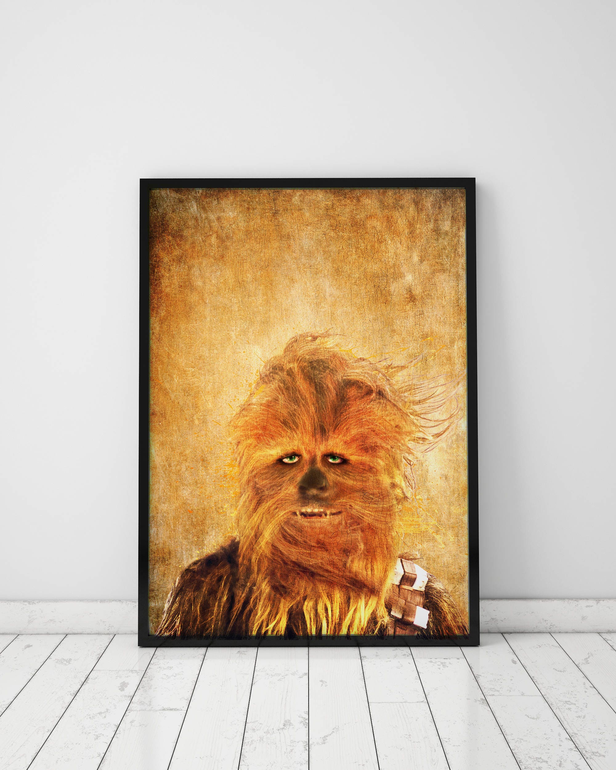 Music & Movie Posters Artist Print Retro Movie Print Chewie Art ...