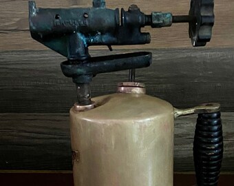 Antique Blow Torch - Etsy