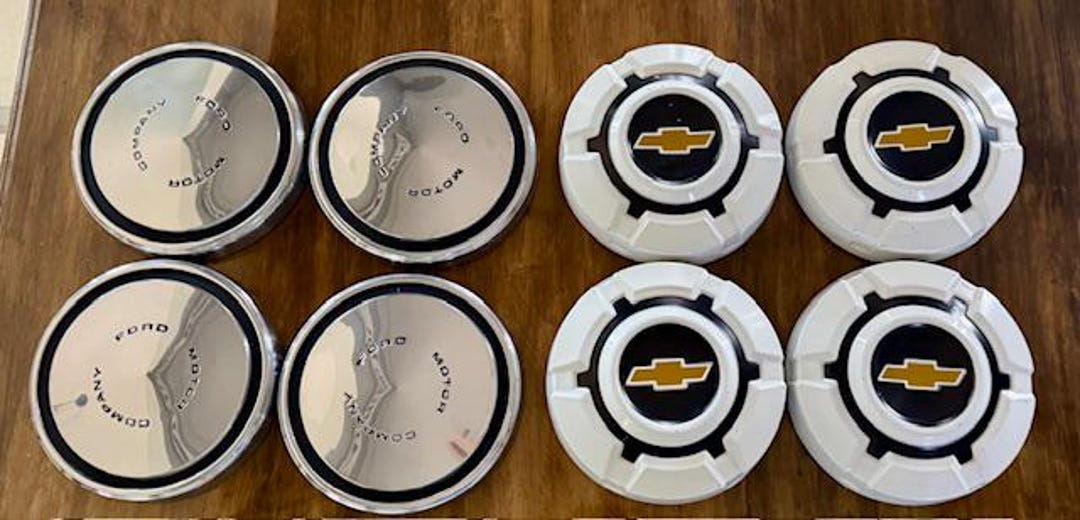 Vintage Chevy Hub Caps/chevy Truck Dog Dish/vtg Ford Hub Caps/1960’s ...