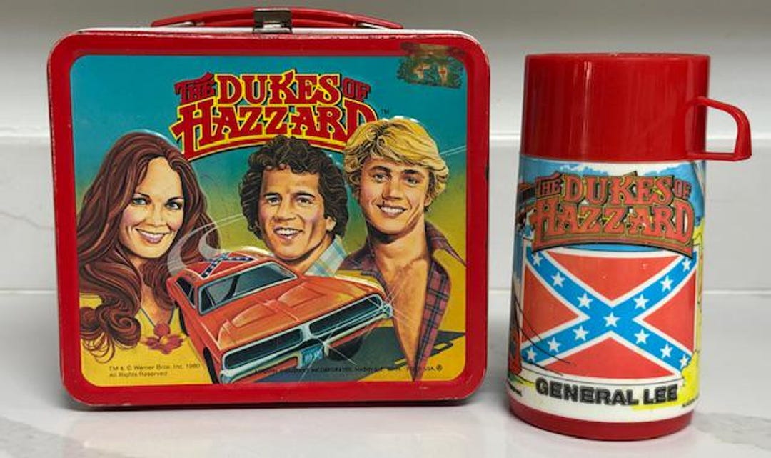 VTG Dukes of Hazzard Lunch Box/1980’s Metal Lunch Kit/dukes of Hazzard ...