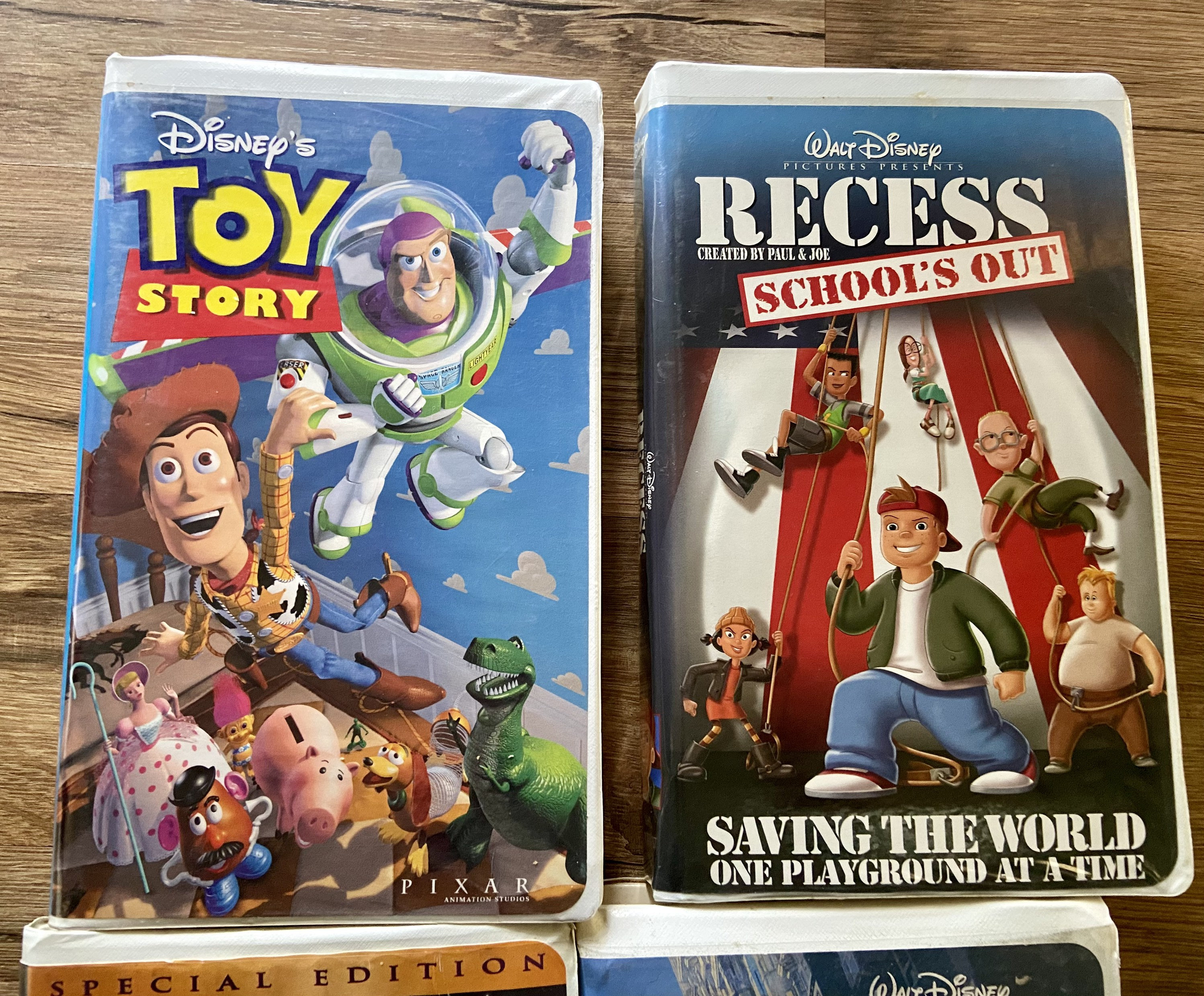 5 Walt Disney VHS Tapes/fantasia 2000/disney Memorabilia/movies/vhs ...