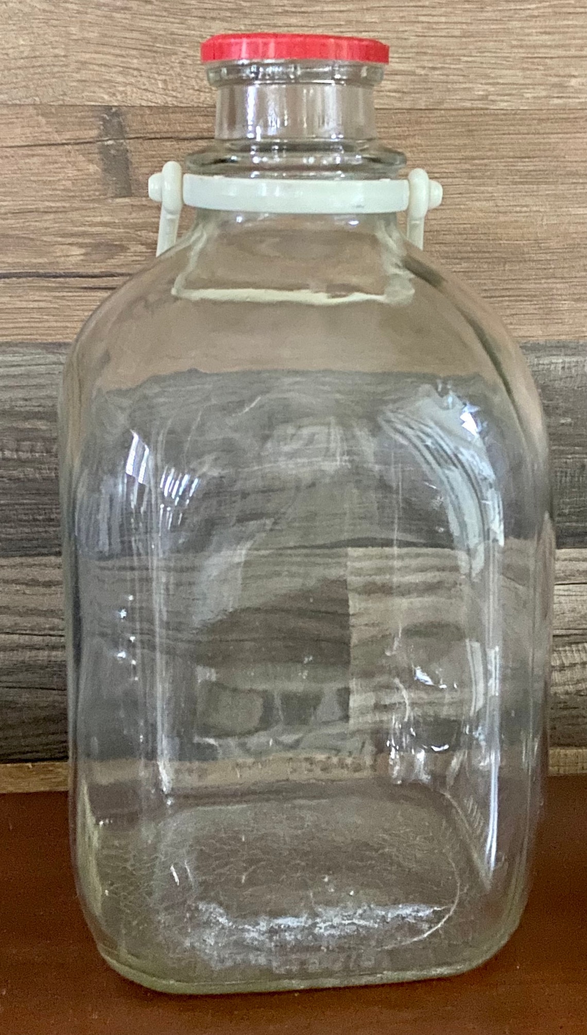 Vintage Glass Milk Jug/One Gallon Milk Bottle/1960s Farmhouse | Etsy Vintage Glass Milk Jug/One Gallon Milk Bottle/1960s Farmhouse | Etsy