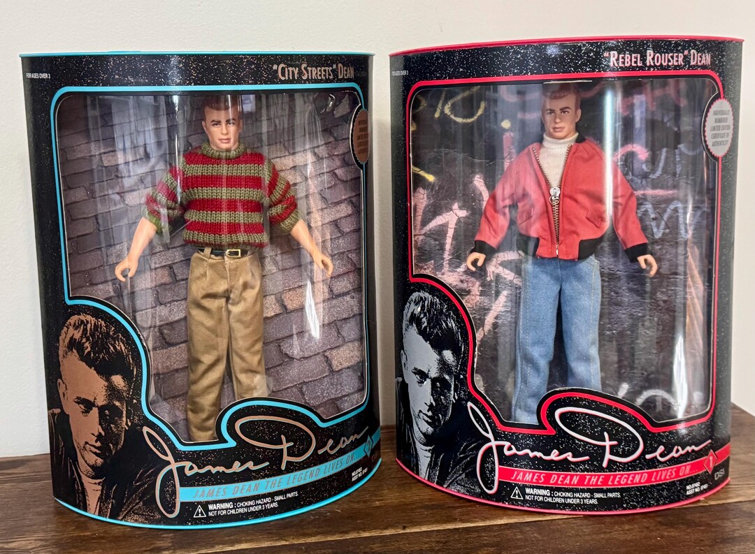 Vintage 1994 James Dean Collectible Figure – NIB, the Legend Lives On ...