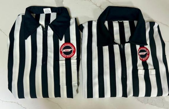 Vintage Men’s Referee Uniform/Halloween Costumes/XXL … - Gem