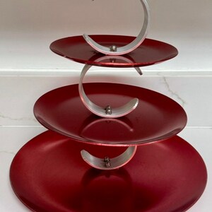 MCM Red Serving Tray/1950s Regal Ware/vintage Dishes/serving Platter ...