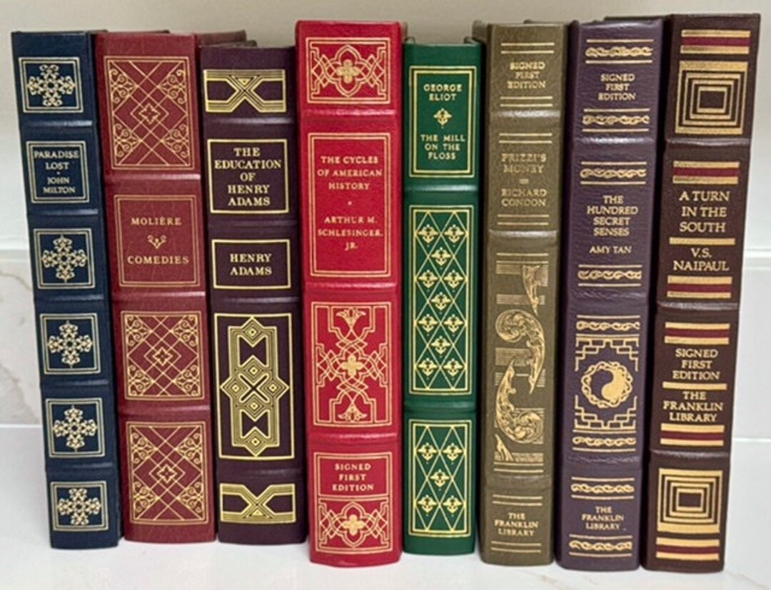 Franklin Library First Edition/author Signed Books/home Library/prizzis ...