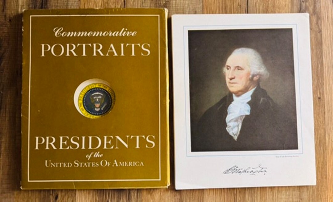 Vintage Portraits of the Presidents of the United States/class Room ...