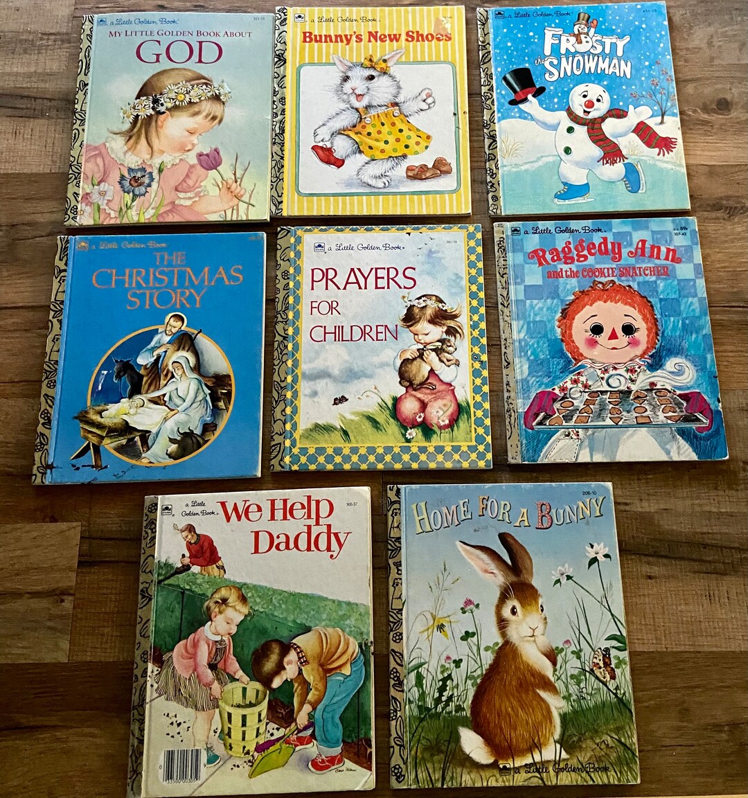 Vintage Little Golden Books/childrens Books/the Christmas Story ...