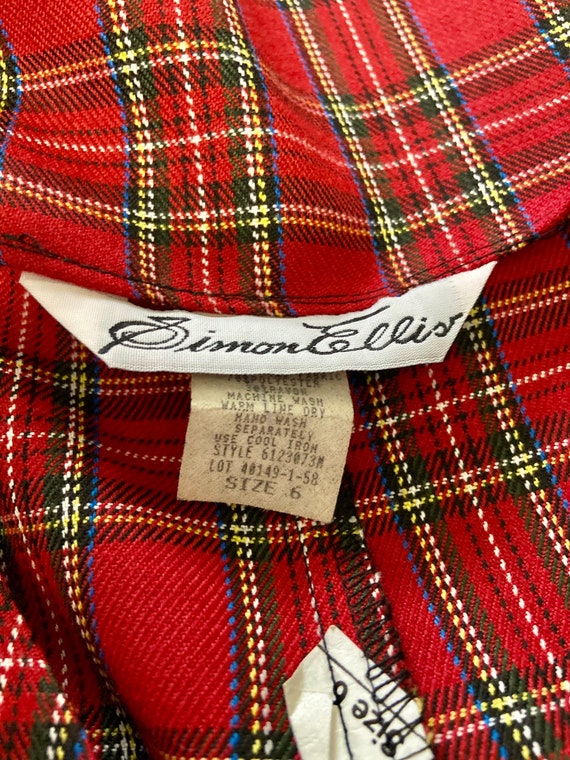 Vintage Simon Ellis Dress/1980’s Fashion/Sleeveless D… - Gem