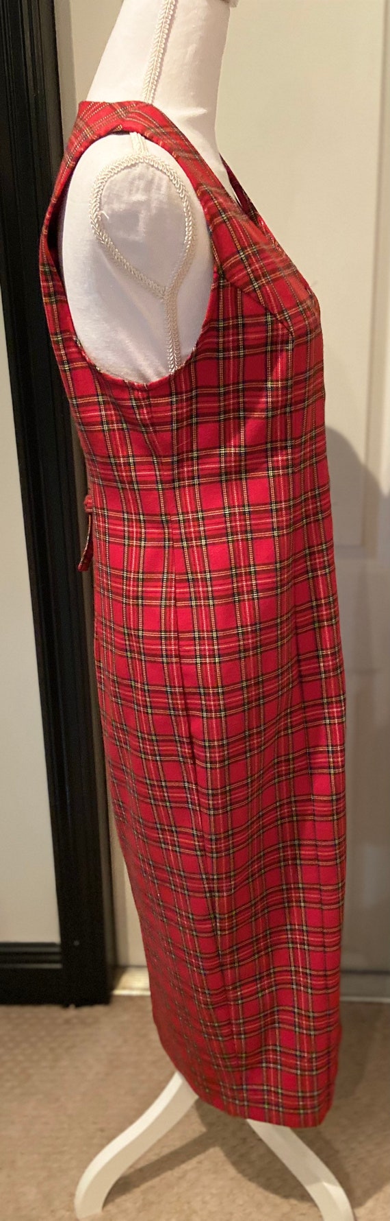 Vintage Simon Ellis Dress/1980’s Fashion/Sleeveless D… - Gem