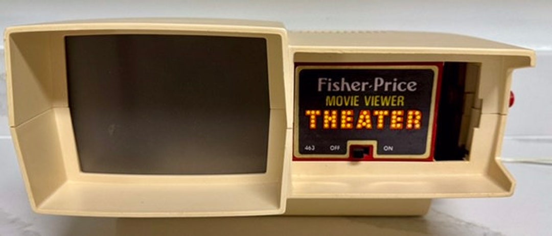 Fisher Price Movie Viewer Theater/1970s Vintage Toys/retro Toys/young ...