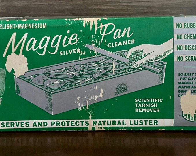 Vintage Maggie Pan Silver Cleaner 1960’s - Etsy