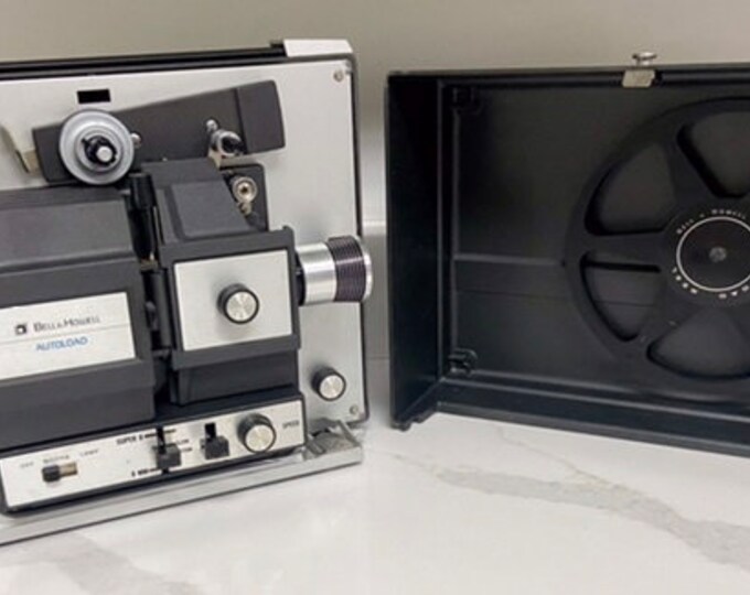 8 Mm Movie Projector/bell & Howell Super 8 Model 456/1960’s Home Movies ...