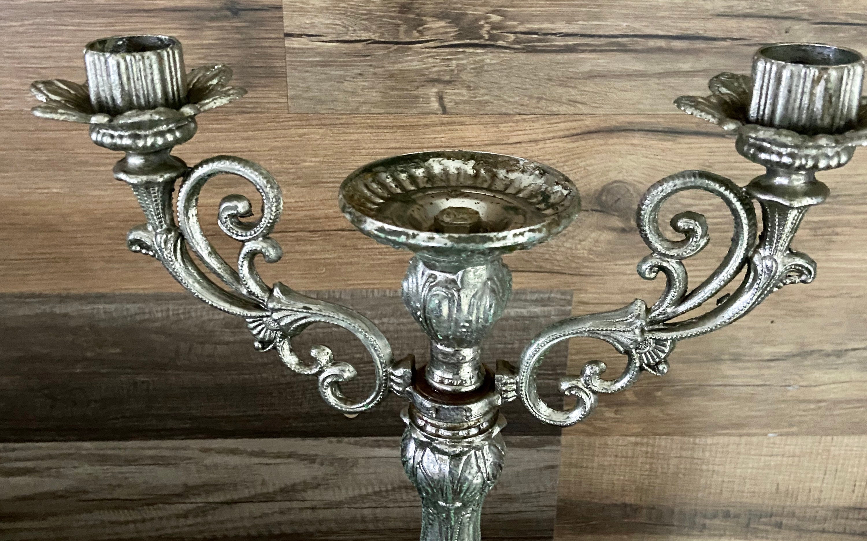 Silver Tiffa Mini Candelabra 3 Holders 1960s/vintage Home - Etsy
