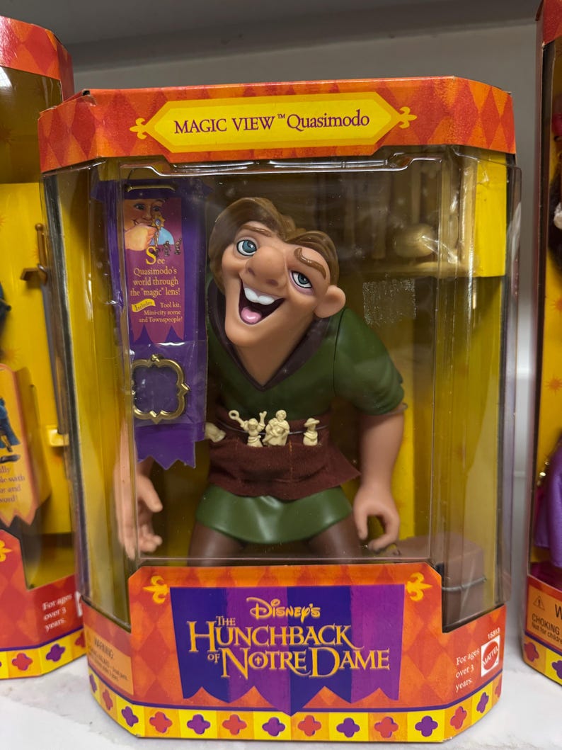 Hunchback of Notre Dame Figures/nib Quasimodo/phoebus/esmeralda/gypsy ...