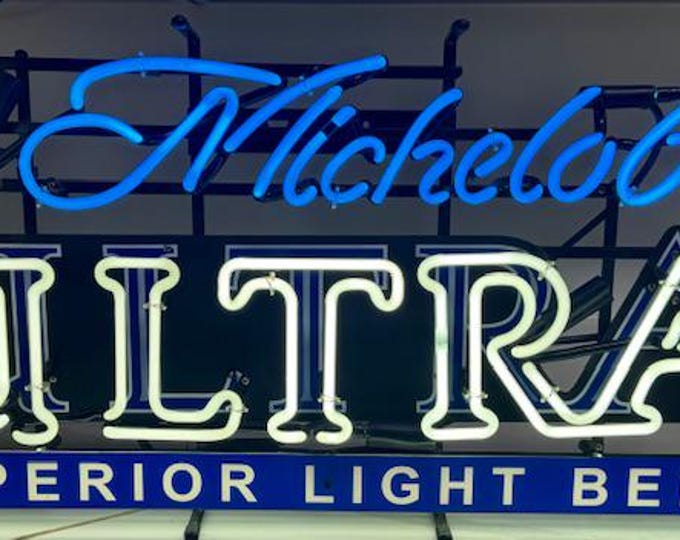 Beer Advertisement/michelob Ultra Neon Sign/electric Neon Beer ...