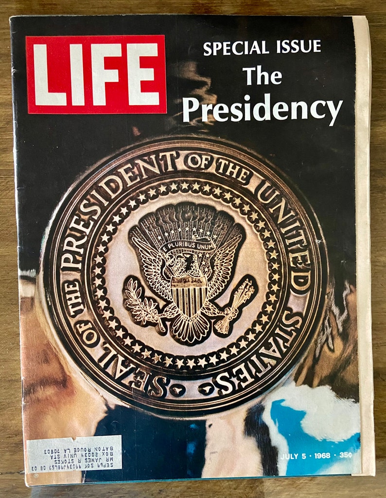 Vintage Life Magazines 1968/robert F Kennedy/richard Nixon/collectible ...