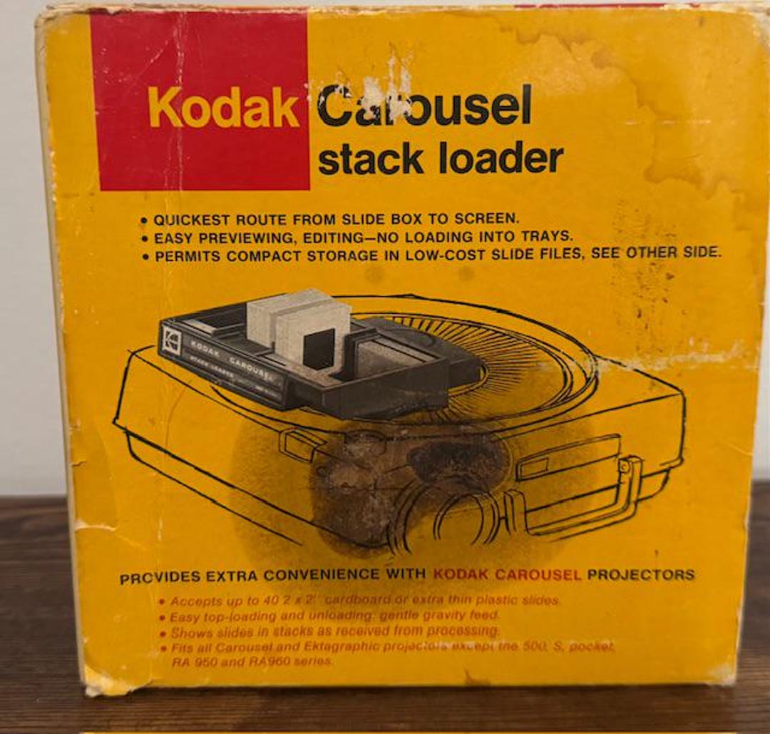 Vintage Kodak Carousel Stack Loader/kodak Projector Slide Carousel/2 X ...