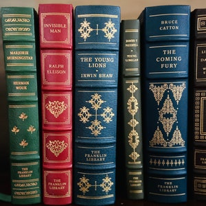 Franklin Library Leather Author Signed Novels/collectible Books ...