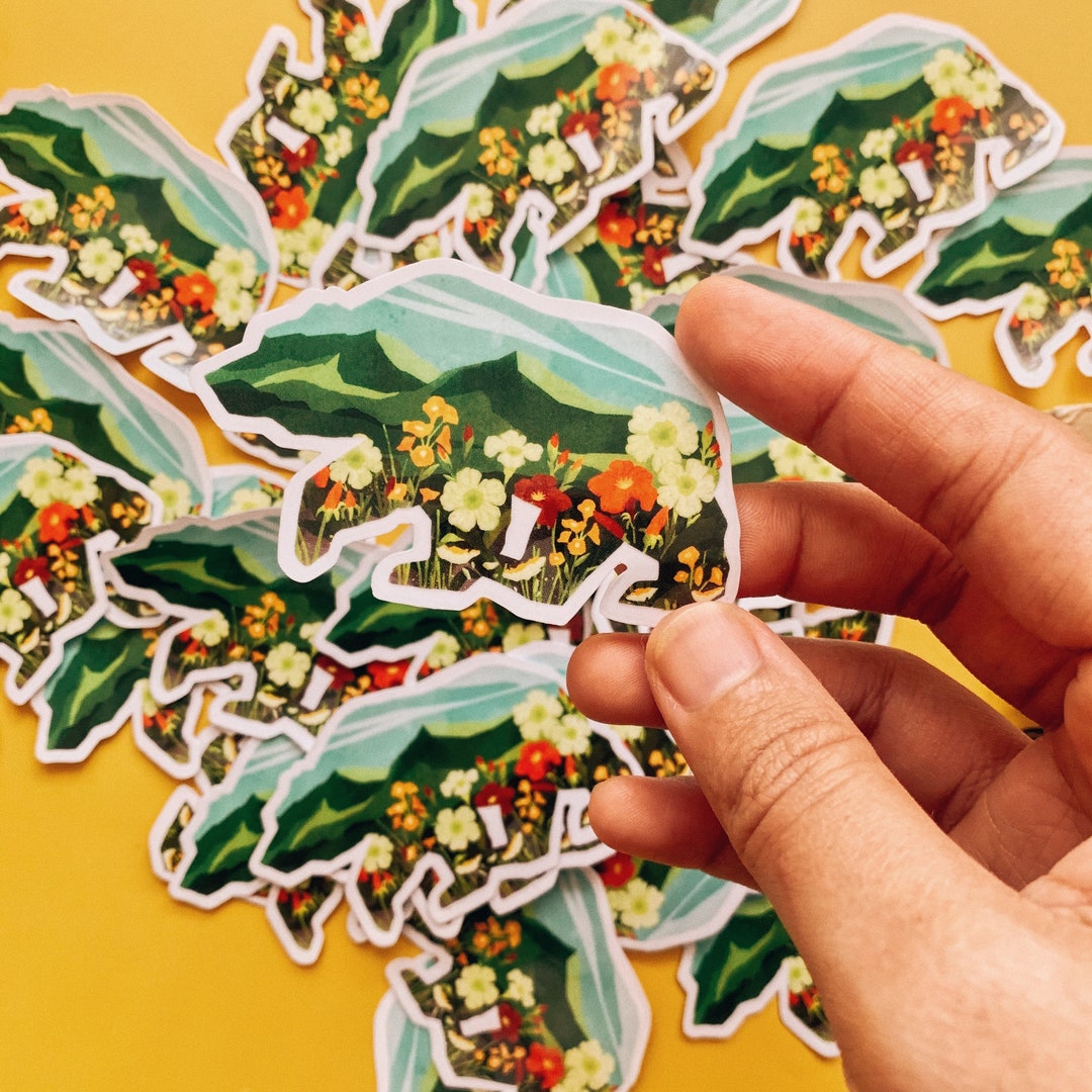 Nature Calls Transparent Sticker - Etsy