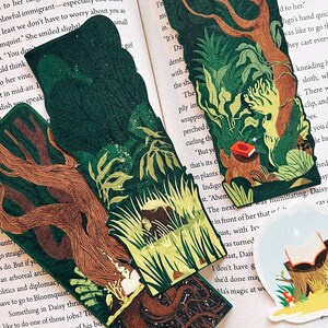 Wildwood Bookmark Series Forest and Nature - Etsy