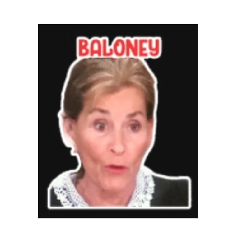Judge Judy Refrigerator Magnets-matching Stickers - Etsy