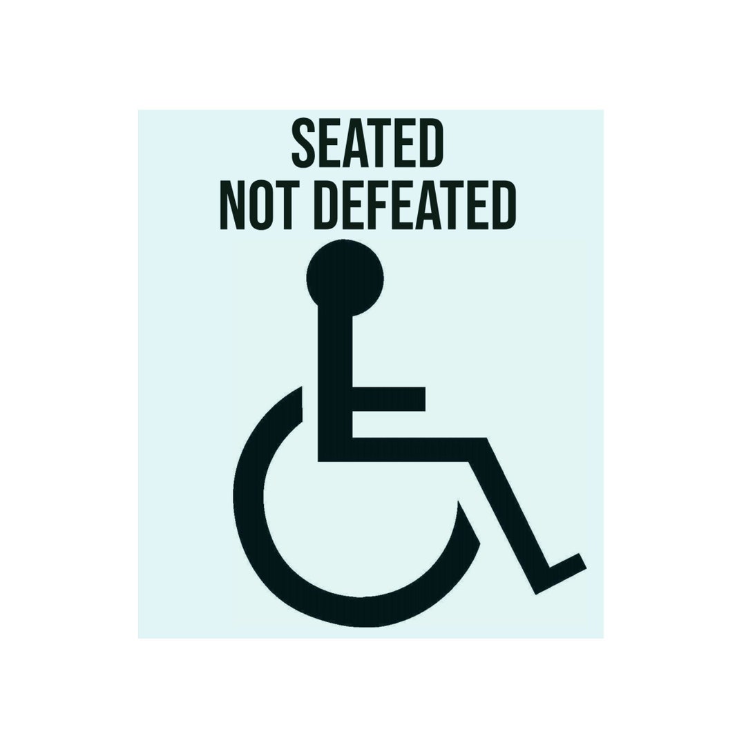 Novelty Disability Magnet or Sticker - Etsy