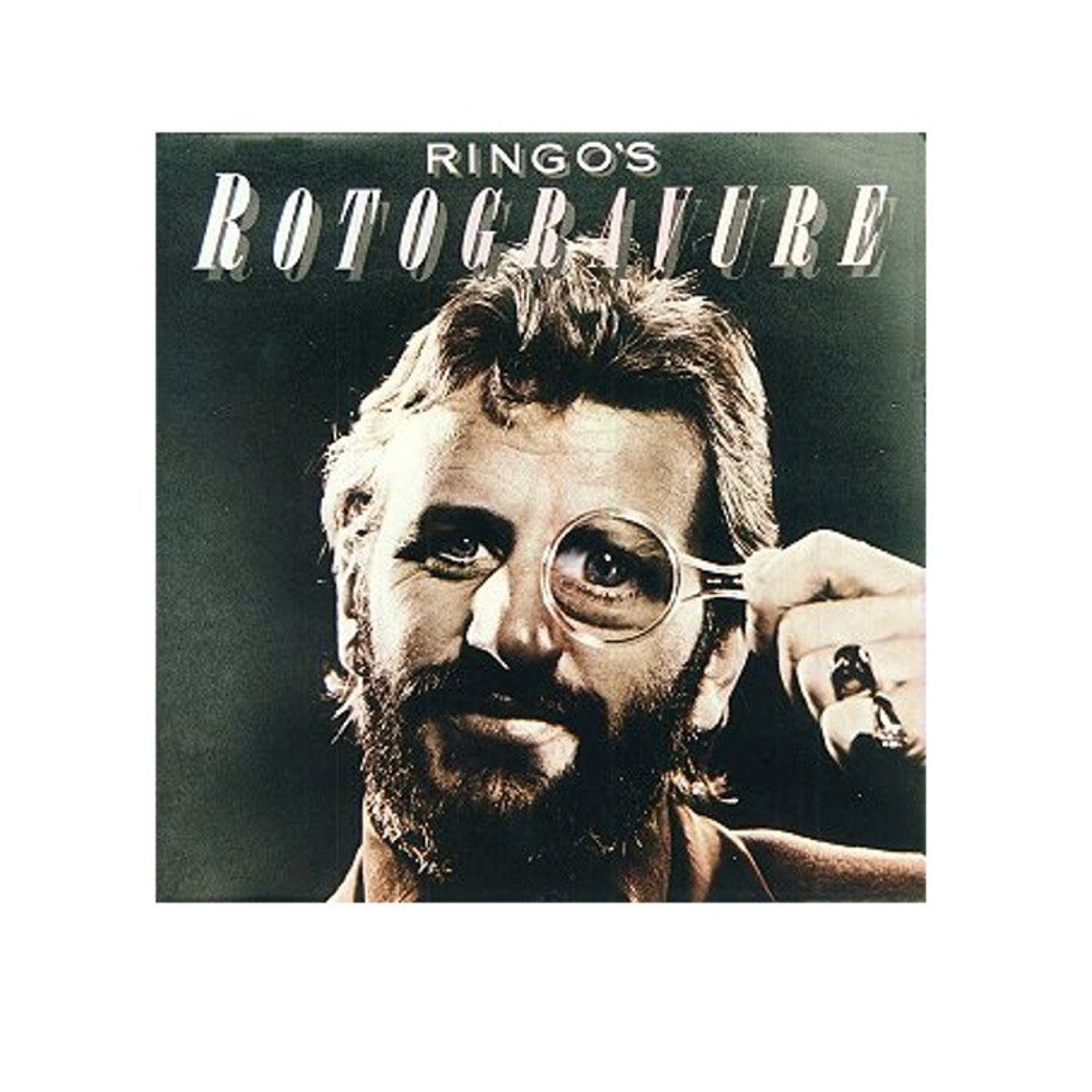 Repurposed Vintage Ringo Starr Record Clock and Framed Album - Etsy