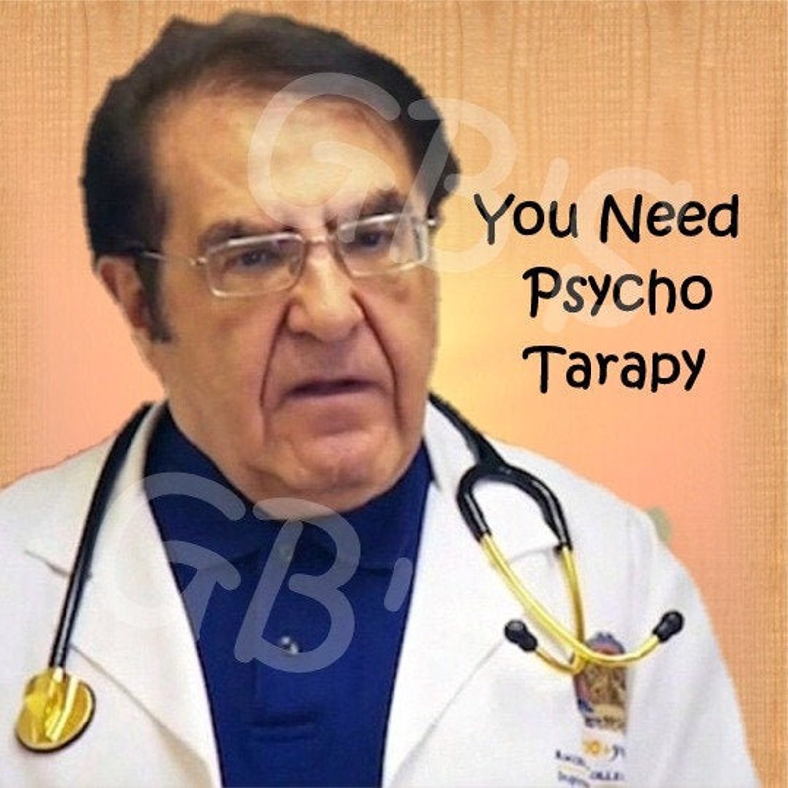 Kitchen Refrigerator Magnet-you Need Psycho Tarapy - Etsy