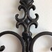 Hook Wrought Iron Gothic Industrial Rustic Vintage Black - Etsy