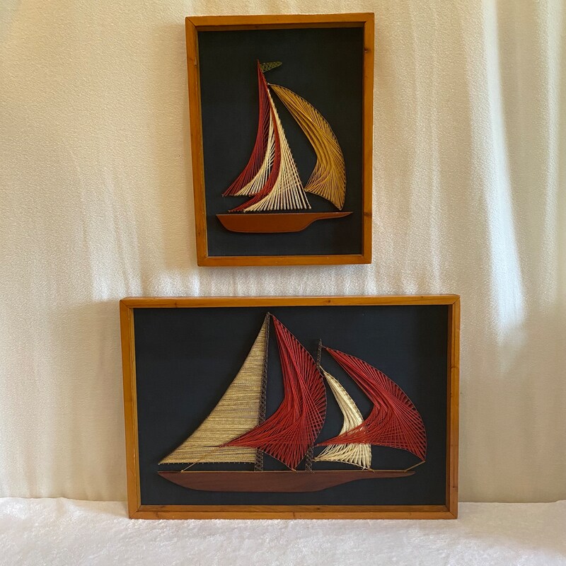 Vintage String Art - Etsy