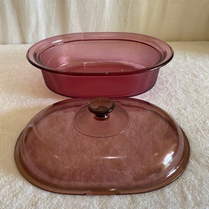 PYREX Corning Vision 4 Quart Roasting Pan V34-B With Lid V34-C ...