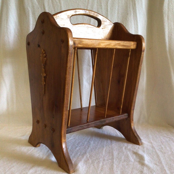 Vintage Magazine Rack - Etsy