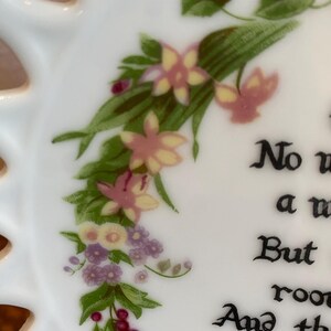 Decorative Heart Shaped Plate my House Poem Cut Out Heart Border Gold ...