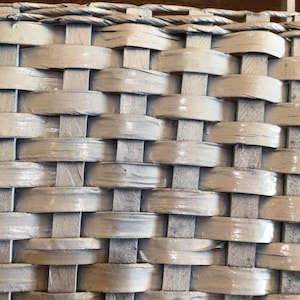 Magazine Rack- White- Wood- Shabby Chic- Grandmillennial- Farmhouse ...