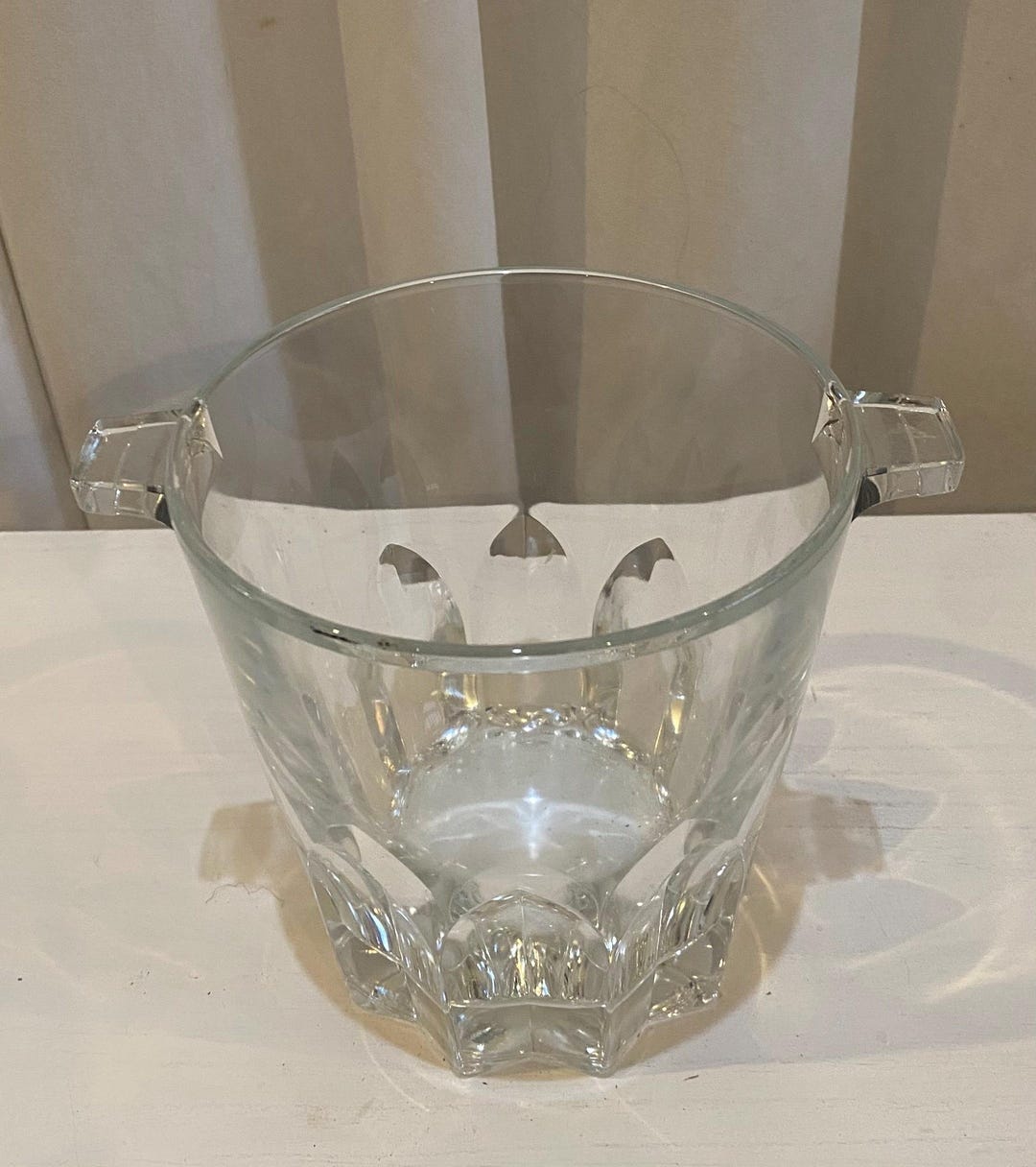 MCM Crystal Ice Bucket - Atomic Rocket Style - Made in Italy- Small ...
