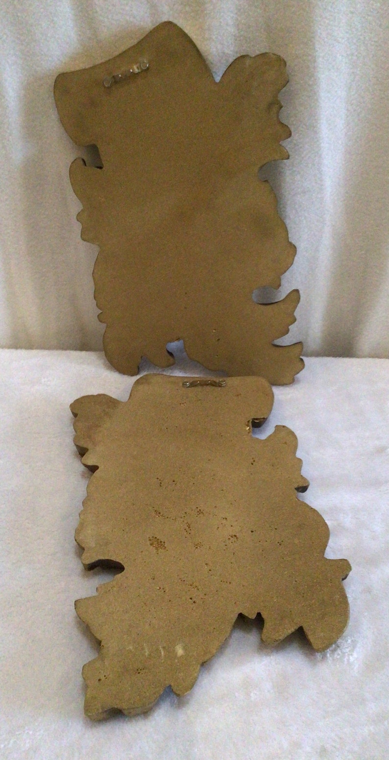 MCM Musical Instruments Wall Plaques/decor Gold Tone HODA - Etsy