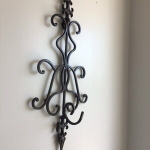 Hook Wrought Iron Gothic Industrial Rustic Vintage Black - Etsy