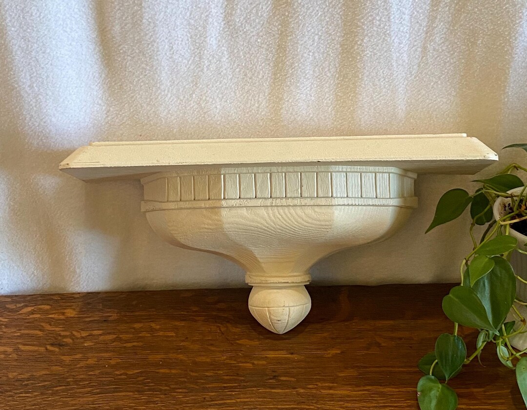 Wall Shelf - Off-white/cream - Homco/home Interior #5098 - Vintage - Etsy